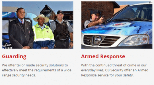 CB Security Vereeniging Contact Information | Home Improvements on Business on View