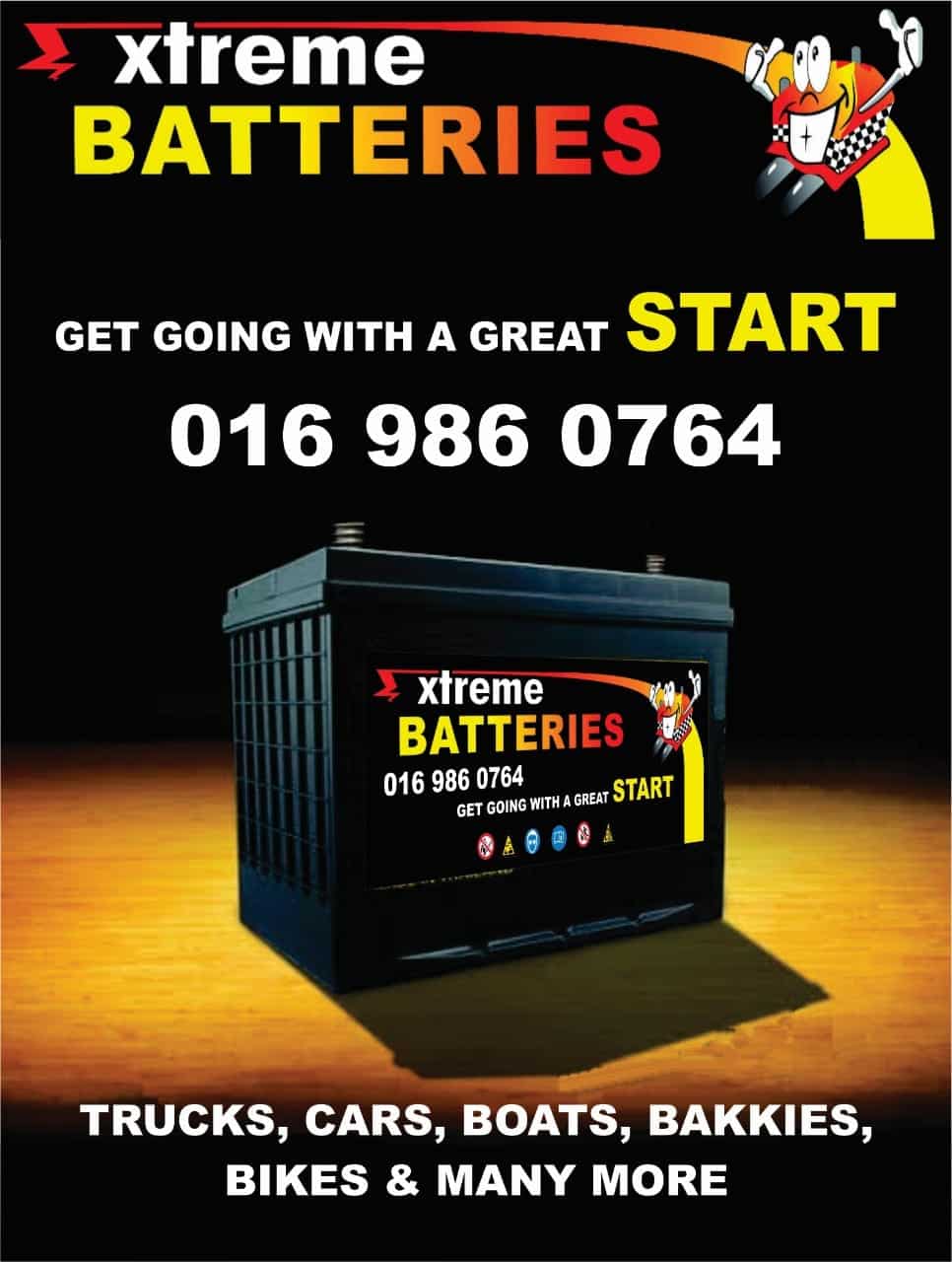 Extreme Batteries Vanderbijlpark Contact Information | Automotive on ...