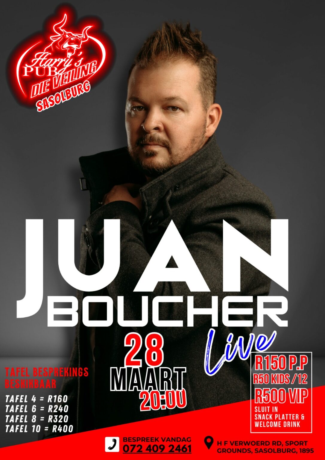 Die Veiling Pub Sasolburg Contact Information | Restaurants on Business ...