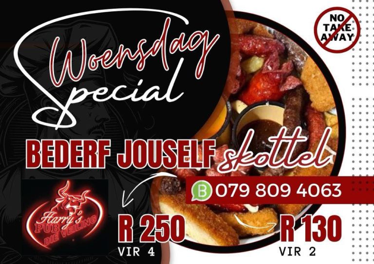 Die Veiling Pub Sasolburg Contact Information | Restaurants on Business ...