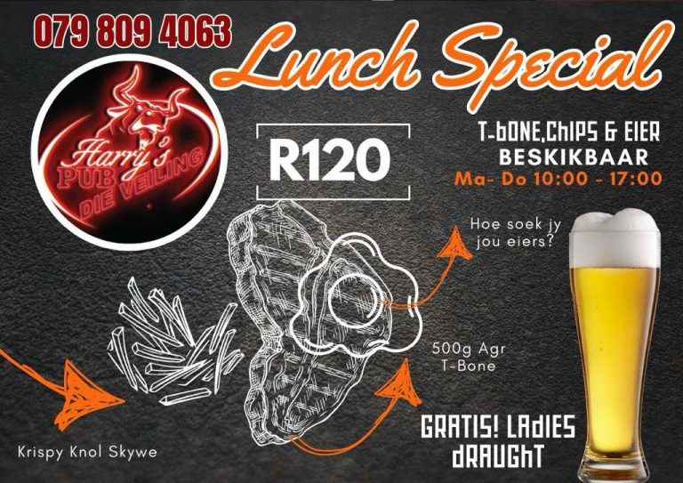 Die Veiling Pub Sasolburg Contact Information | Restaurants on Business ...