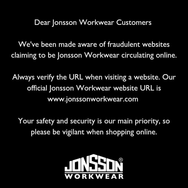 Jonsson Workwear Vereeniging Contact Information | Clothing on Business ...